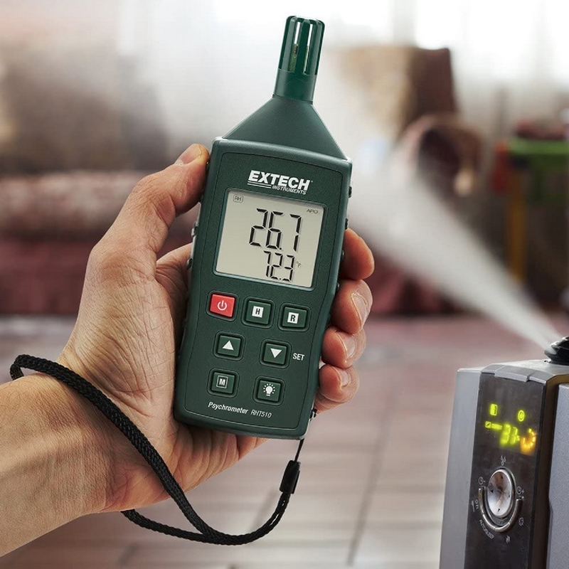 Termohigrometr, pomiar wilgotności względnej i temperatury , RHT510 ...